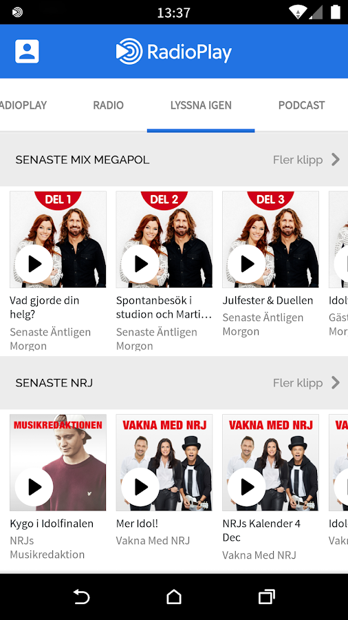 RadioPlay – Android-appar på Google Play