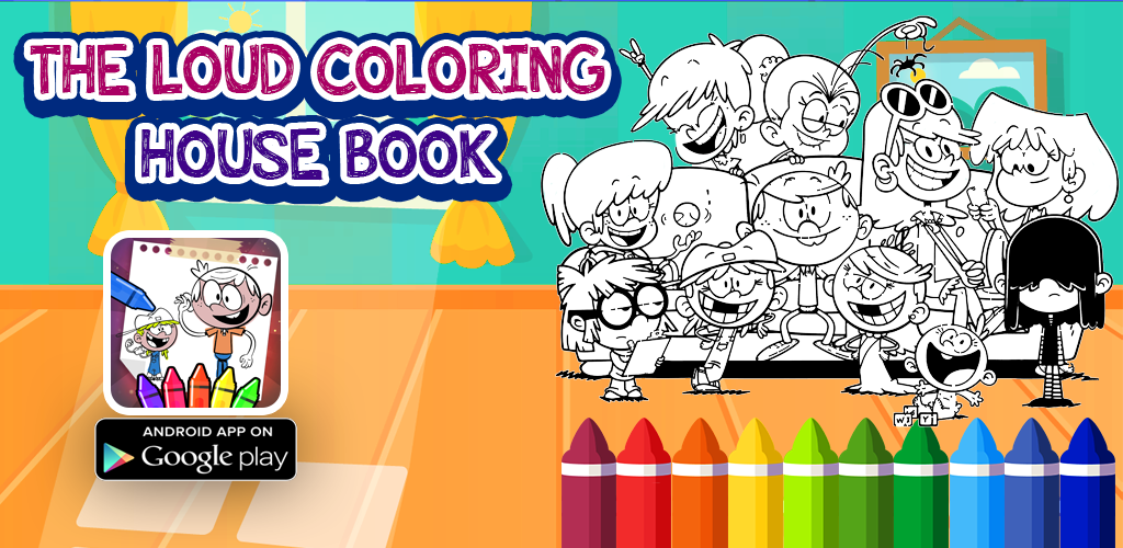 Loud Coloring House Book - Latest version 1.0 for Android Game Educational