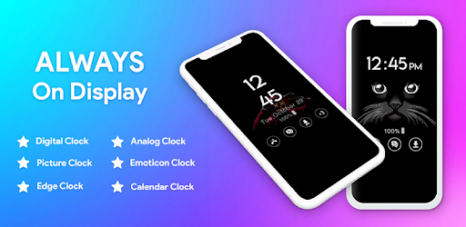 Always on Display Clock : smart watch screensaver Android App