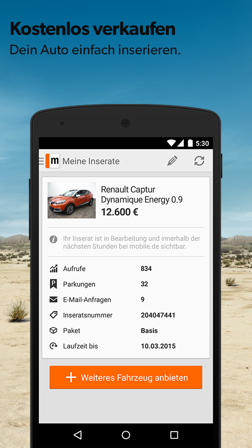 mobile.de - mobile Auto Börse – Android-Apps auf Google Play