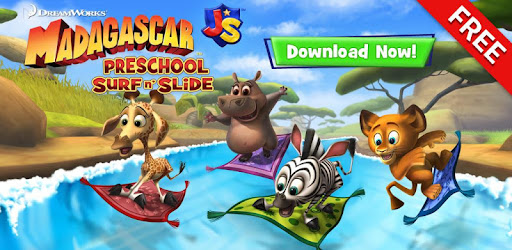 Madagascar Surf n' Slides Free Android App
