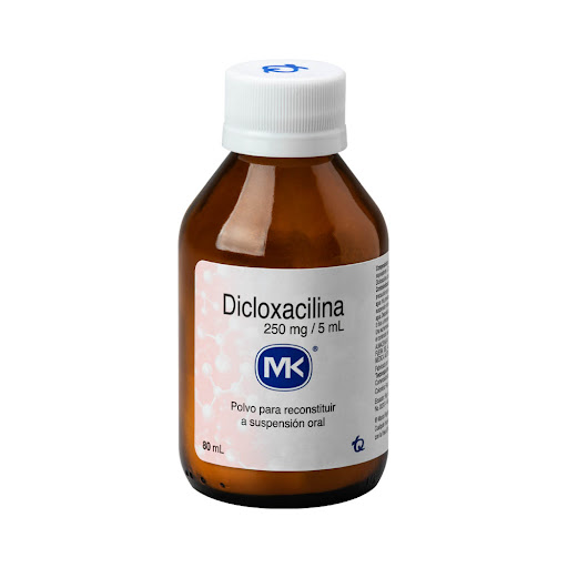 Dicloxacilina Susp 250mg/5 ml MK Frasco x 80ml Dicloxacilina Susp 250mg/5 ml MK Frasco x 80ml