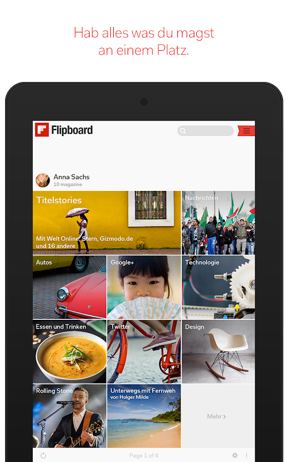 Flipboard – Android-Apps auf Google Play