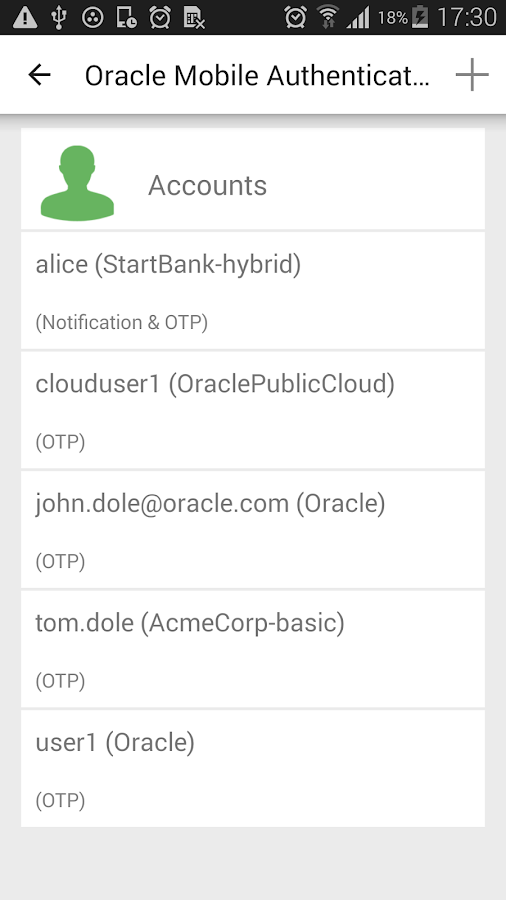 Oracle Mobile Authenticator - Android Apps on Google Play