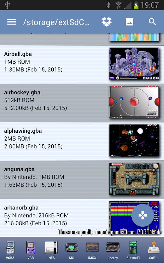 VGBAnext - GBA / GBC Emulator - Android Apps on Google Play