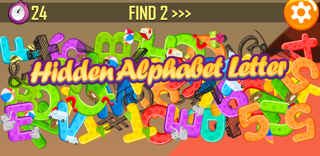 Hidden Alphabet Thư - Latest version 1.0 for Android Game Educational