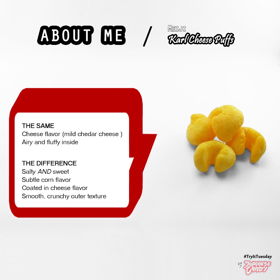 [ Review ] Cheese Corn Puffs (Cheetos VS Karl Cheese) – THE BLOG