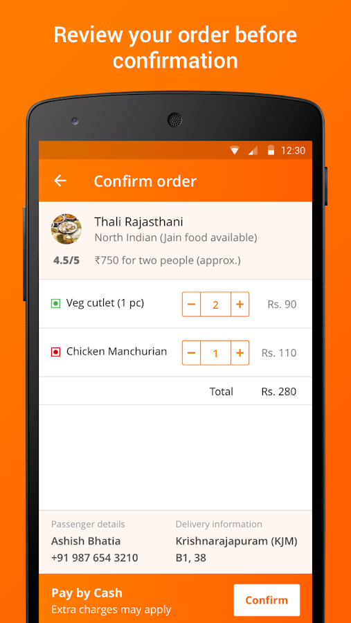 IRCTC Catering - Food on Track - Android Apps on Google Play
