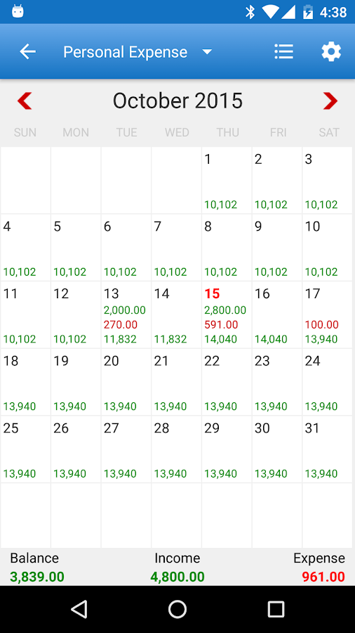 Expense Manager - Android Apps on Google Play