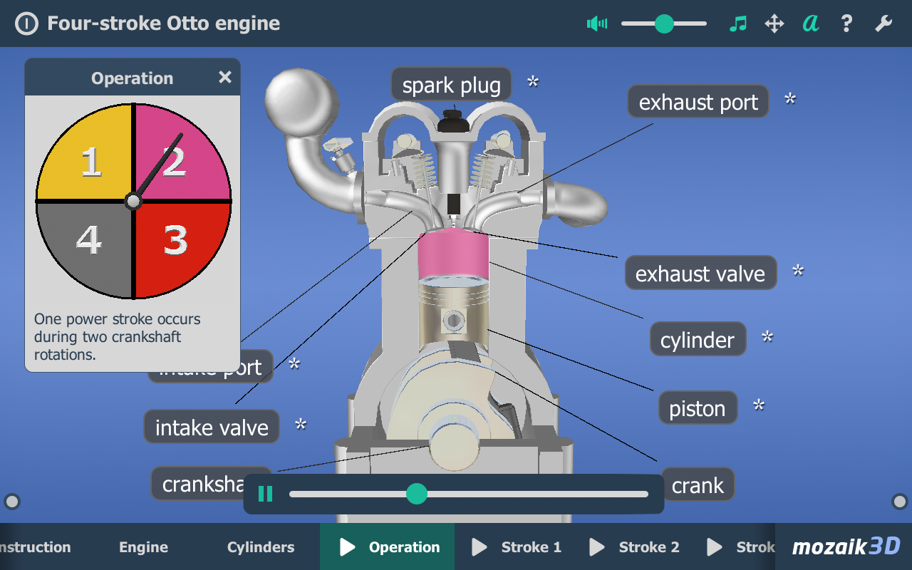 Four-stroke Otto engine VR 3D - Android Apps on Google Play