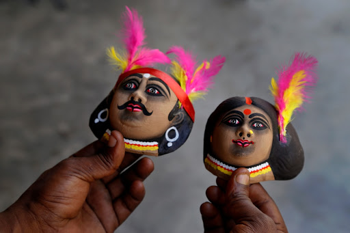 The Tribal World of Mask Makers in Bengal — Google Arts & Culture