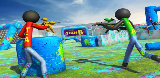 Stickman Squad Paintball Critical Shooting