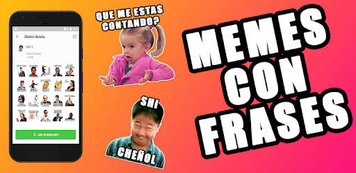 Memes Frases Sticker para WhatsApp WAStickerApps
