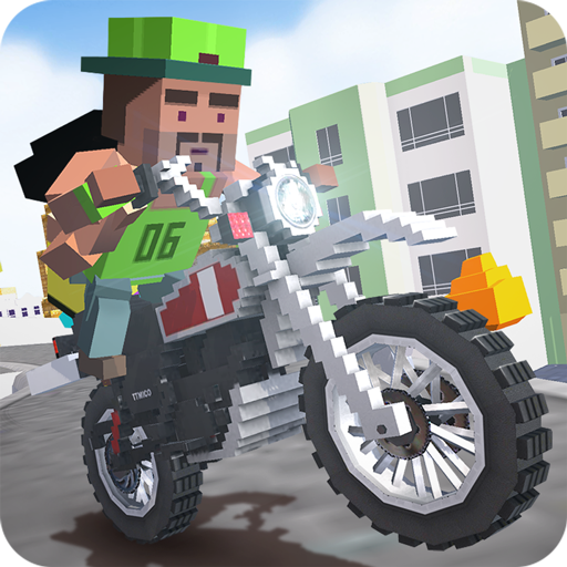 About: Mr. Blocky Moto Bike Driver SIM (Google Play version) | | Apptopia