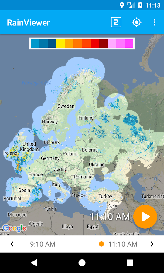 RainViewer Live Weather Radar Map - Android Apps on Google Play