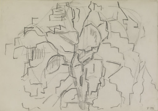 Piet Mondrian, Tree Study — Google Arts & Culture