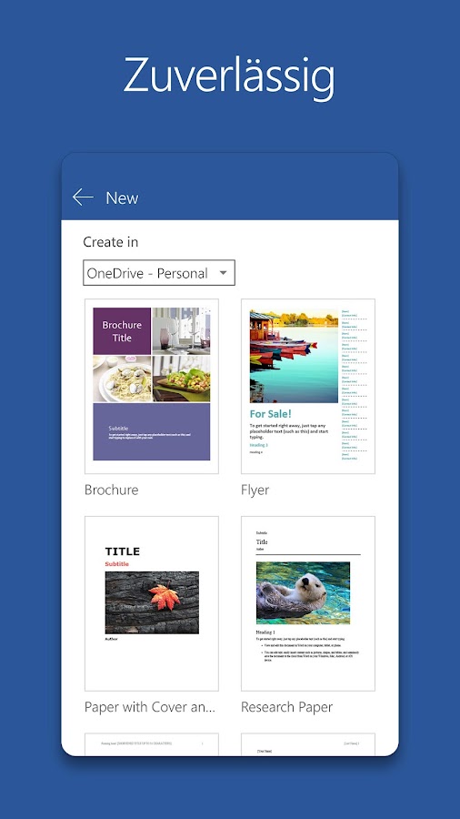 Microsoft Word – Android-Apps auf Google Play