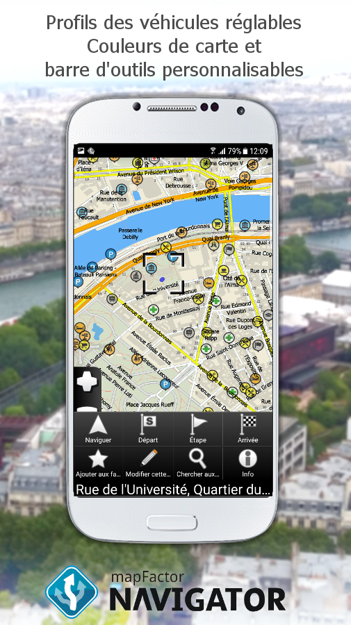 MapFactor GPS Navigation Maps – Applications Android sur Google Play