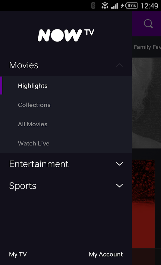NOW TV: Movies, TV & Sport - Android Apps on Google Play