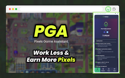Pixels Game Assistant - Play More Efficiently