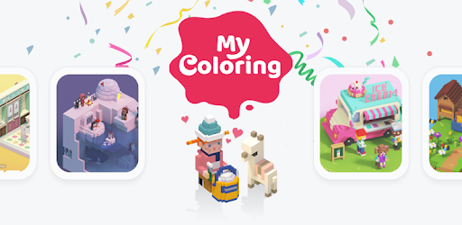 My Coloring : Relaxing coloring game by number Android App