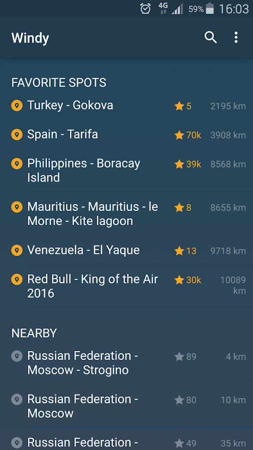 WINDY: NOAA wind forecast app - Google Play の Android アプリ