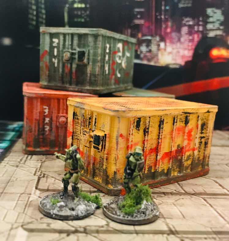 15mm Cyberpunk Terrain Pack 2