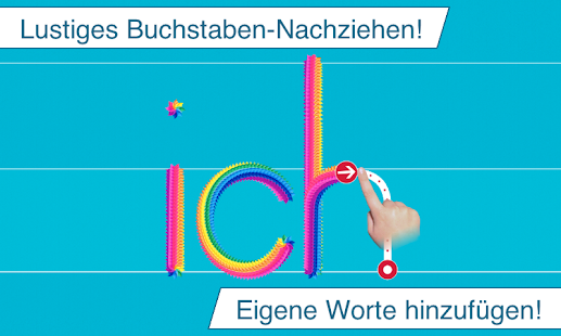 Ich schreibe in Druckschrift – Apps bei Google Play