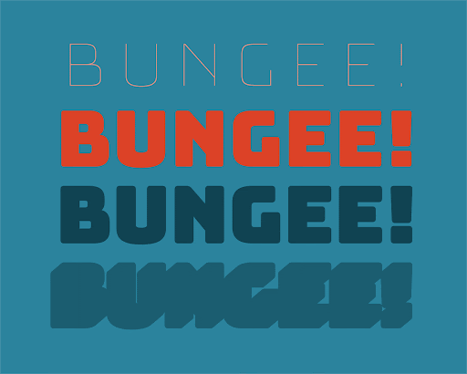 Bungee Outline - Google Fonts
