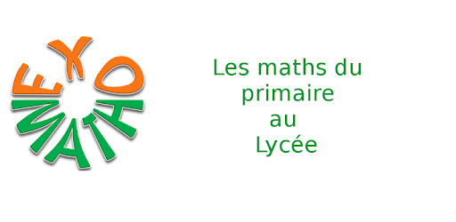 Exomath cours, exercices maths Android App