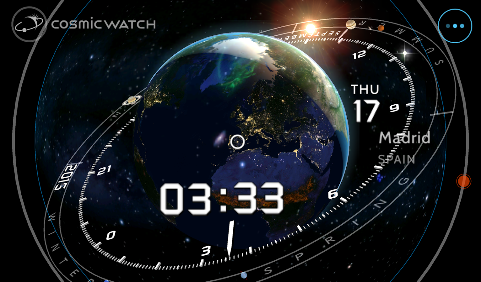 COSMIC WATCH: Time and Space - Android Apps on Google Play