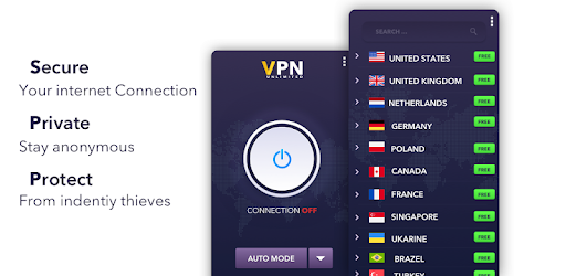 Gold Free VPN - Unlimited & NO LOGS Android App