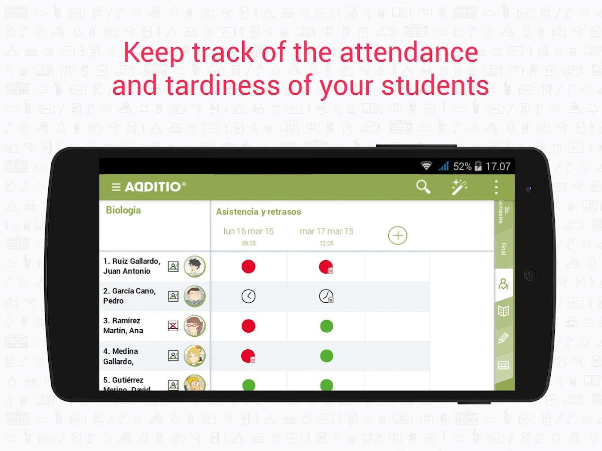 Teacher's Gradebook - Additio - Android Apps on Google Play