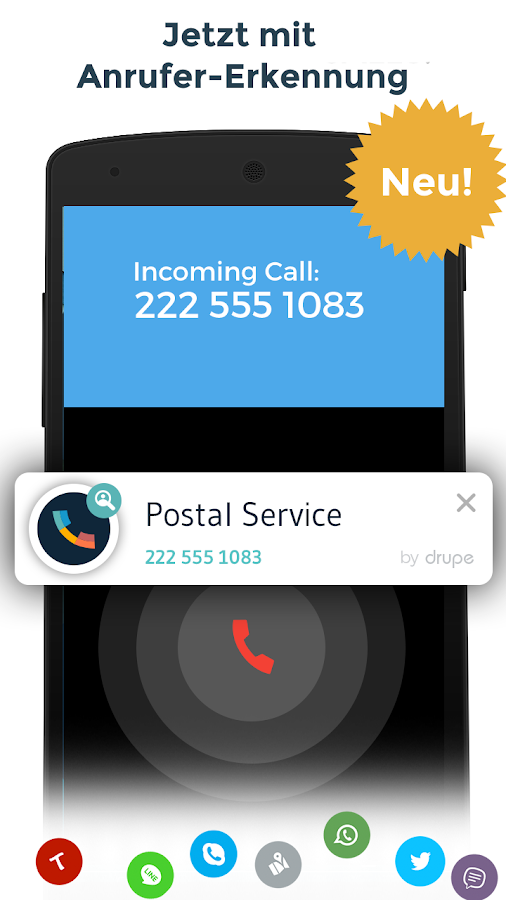 Kontakte & Telefon - drupe – Android-Apps auf Google Play