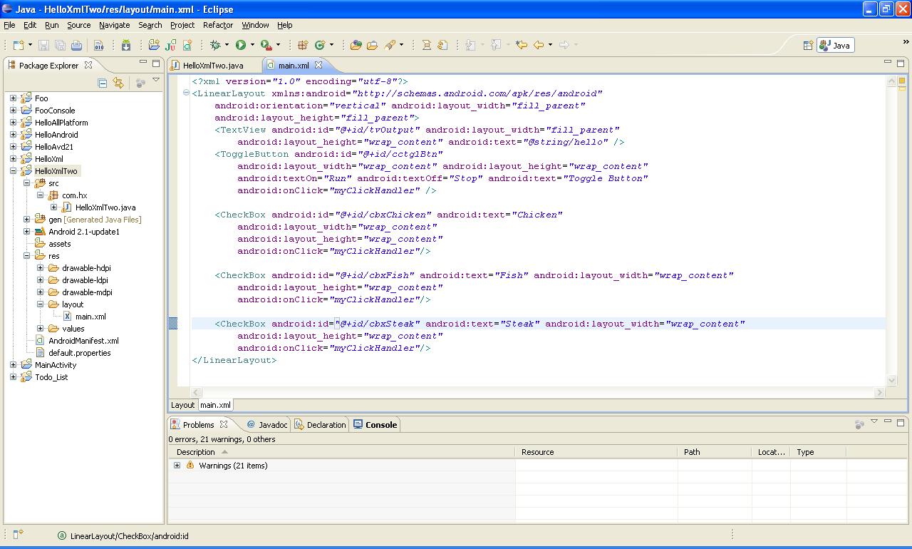 Programming Stuff Android Programming