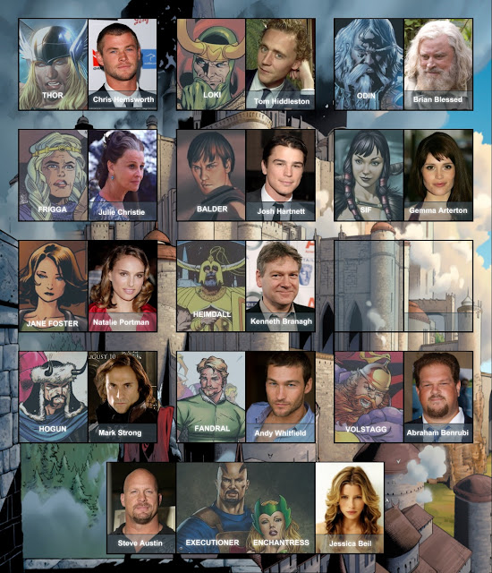 Film Posters Trailer and Review: Thor 2011