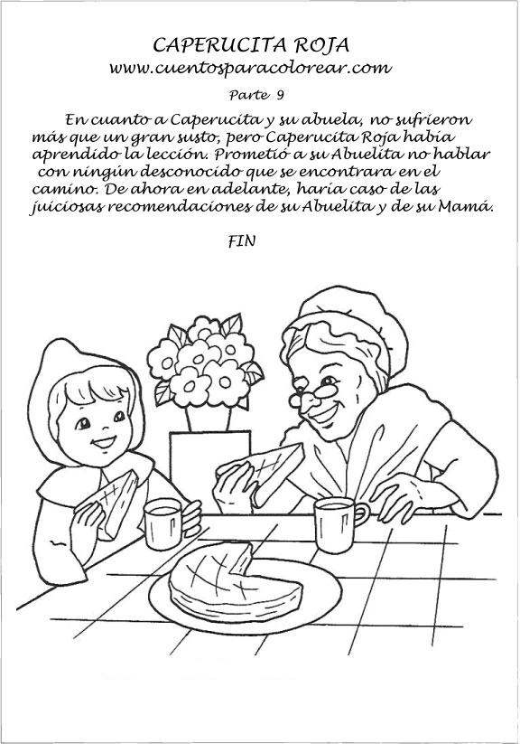 Cuentos En Imagenes Para Colorear Imagui
