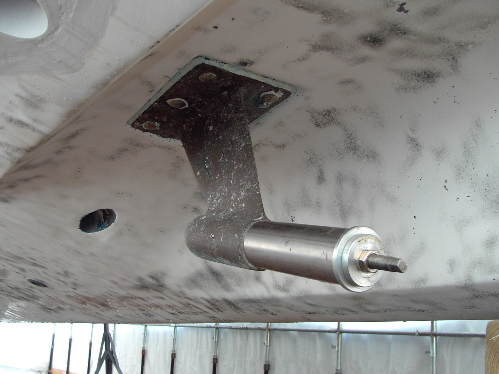 Sea Ray 340 Sundancer Restoration Cutlass Bearing Removal