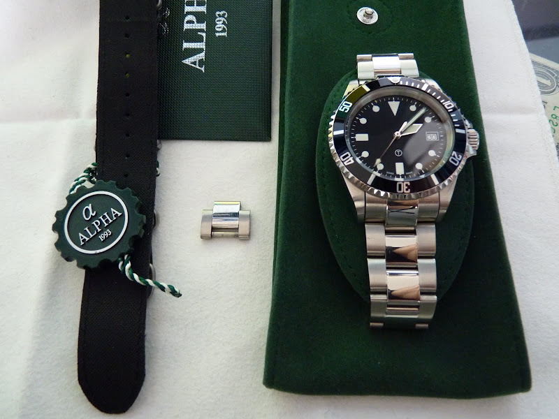 Rolex MilSub Homage Alpha Mod Invicta SW200 Swiss Made Movement ...