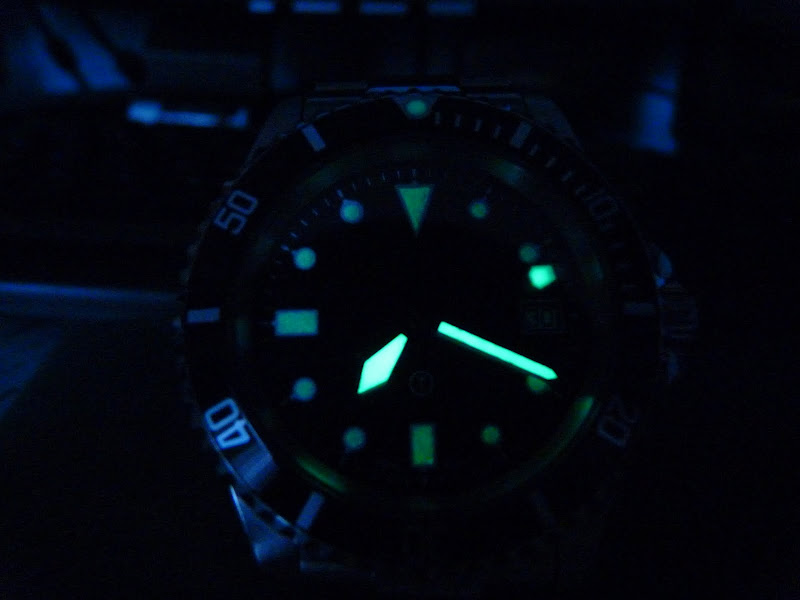 Rolex MilSub Homage Alpha Mod Invicta SW200 Swiss Made Movement ...