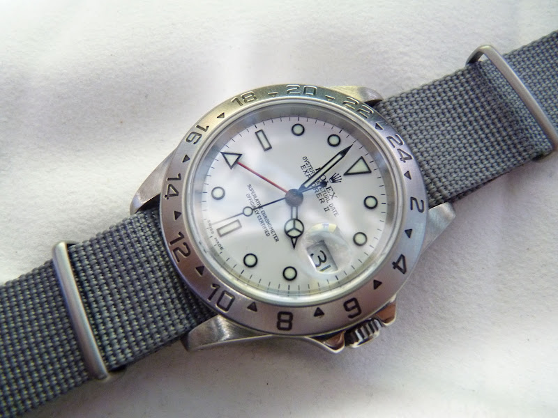 Rolex Explorer II White Dial on NATO | WatchUSeek Watch Forums