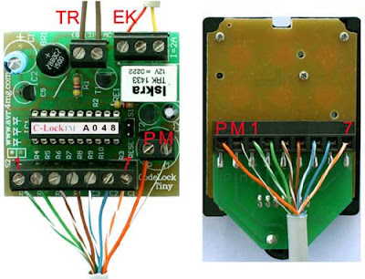 Avr Electronic Combination Lock Microcontroller Project Circuit
