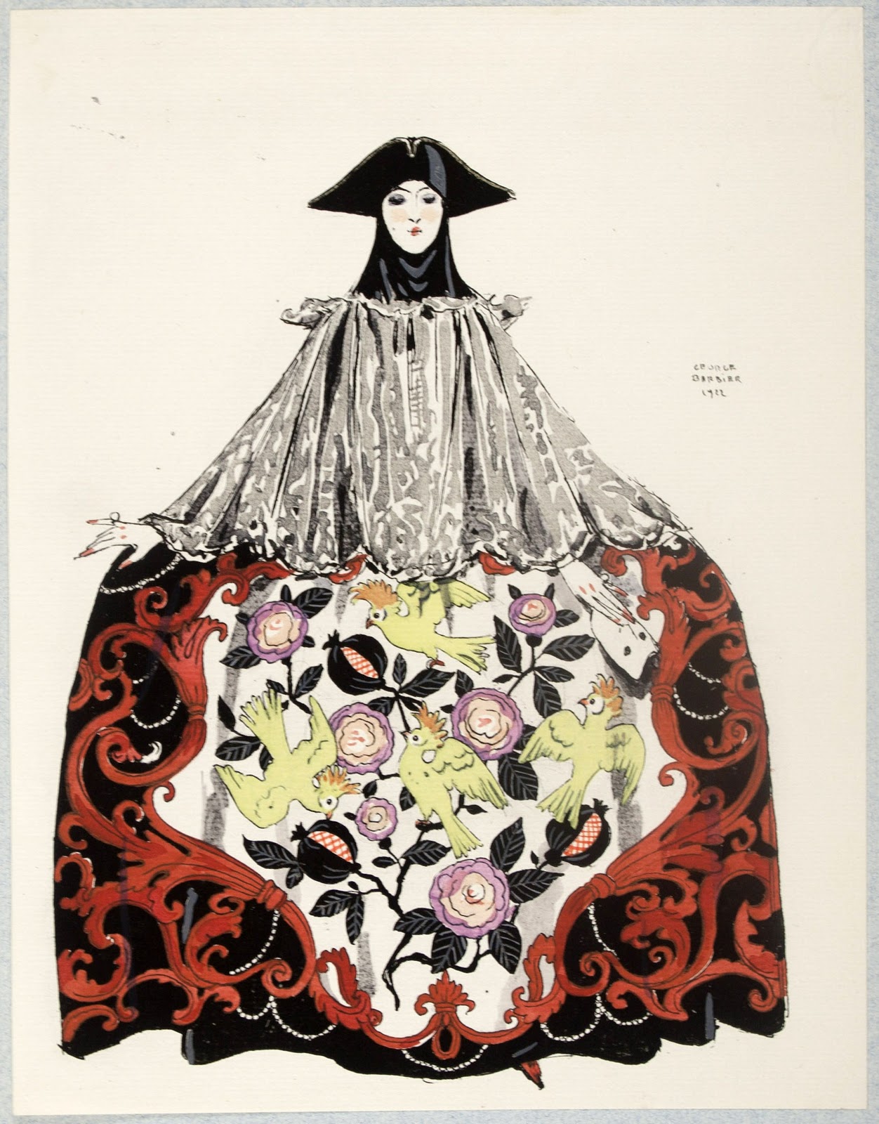 Georges Barbier His Style Georgesandrene