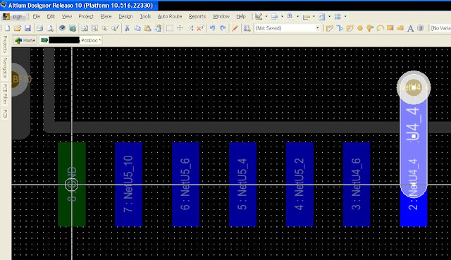 PCB PiNOY: Altium Designer 10 - Basics - Reusing fanout of surface ...