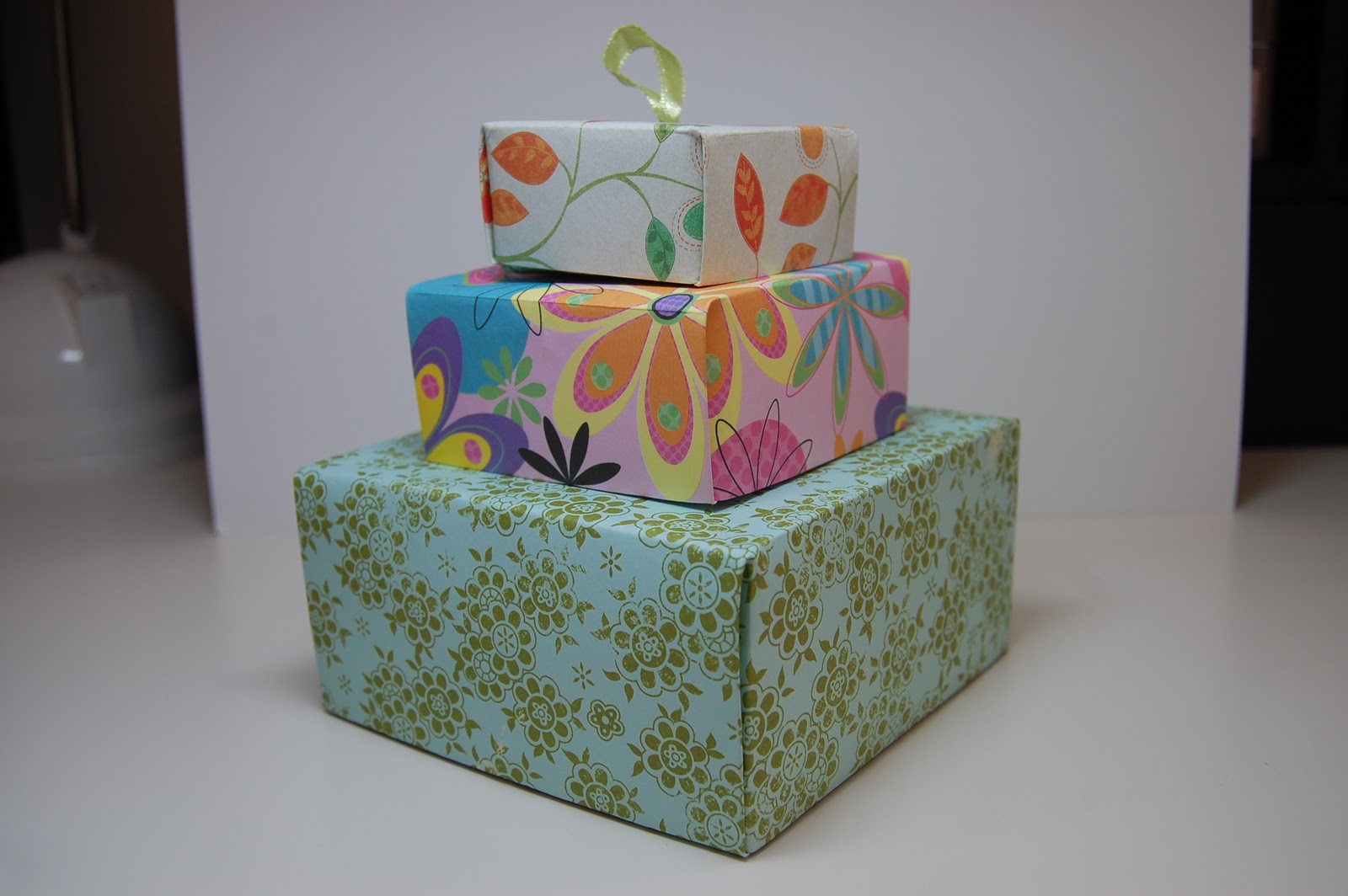 Paper And Ribbons Gift Box Tutorial Last Minute Make
