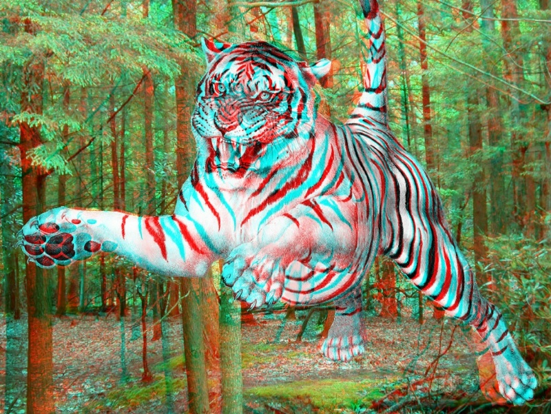 Tercera Dimensión Imágenes Y Lentes 3d Mirada Completa