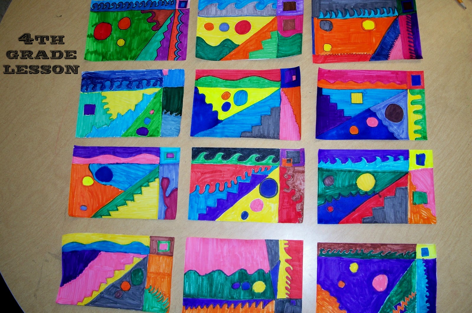 Worthwhile Revel 4th Grade Art Lesson