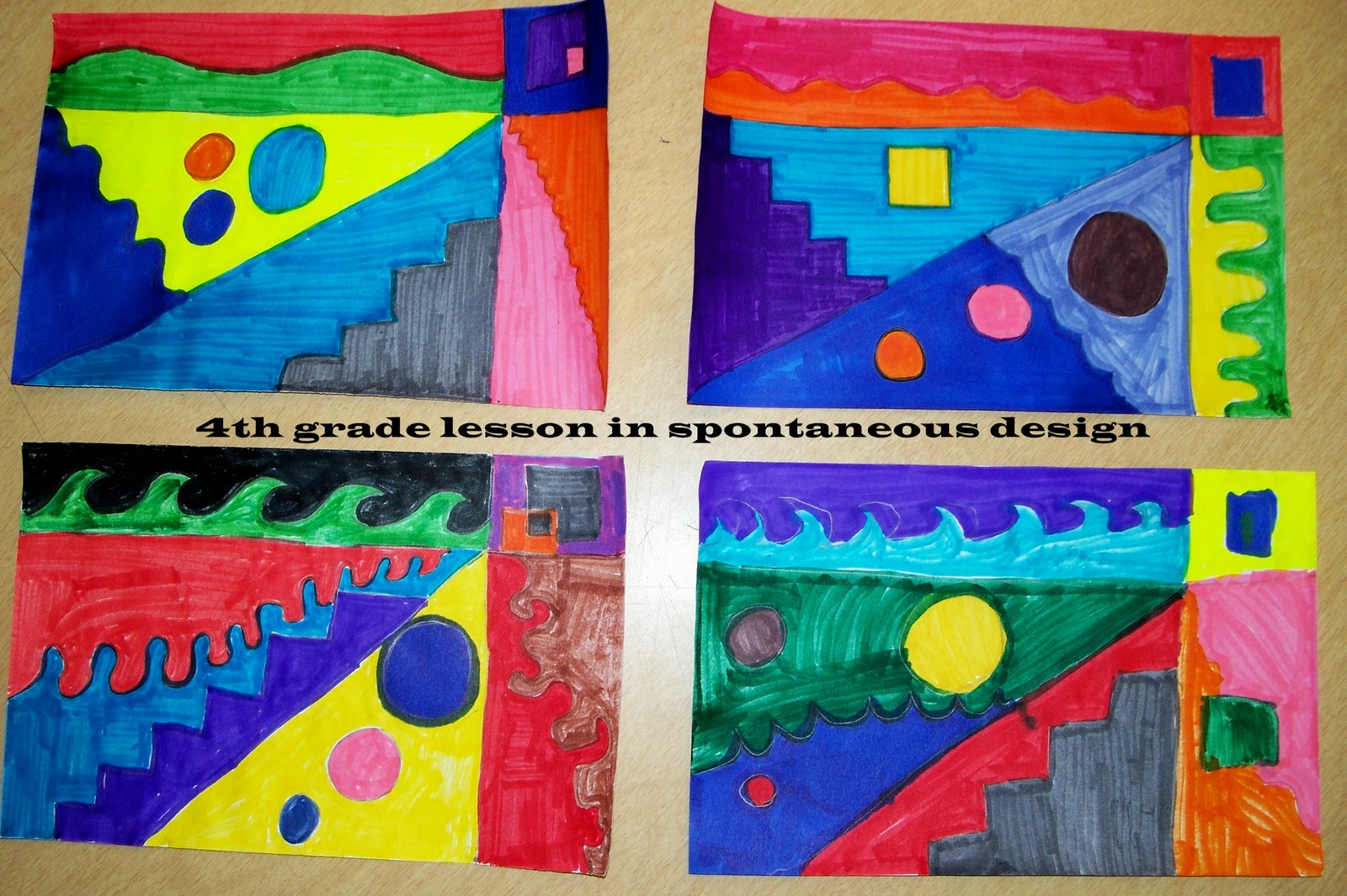 Worthwhile Revel 4th Grade Art Lesson