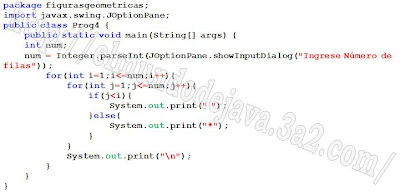 Triangulo Rectangulo De Asteriscos En Java Nº 3 El Mundo De Los