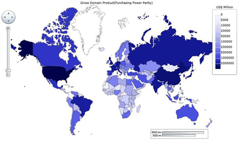 Map Catalog Fall 2012 Standardized Choropleth Map
